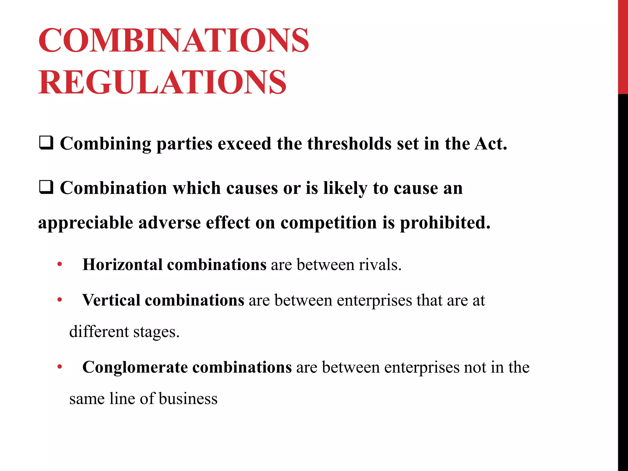 MRTP Act 1969 and Competition Act 2002 | PPTX