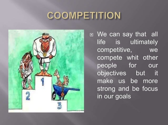 Competition and cooperation. | PPTX