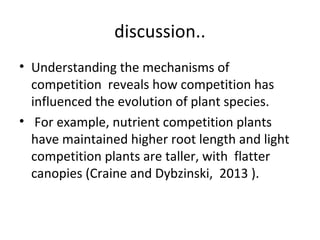Competition for space, light and nutrient in forest stands shanta kafle ...