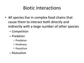 Competition in animals and plants | PPTX