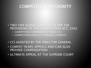 COMPETITION LAW IN INDIA | PPT