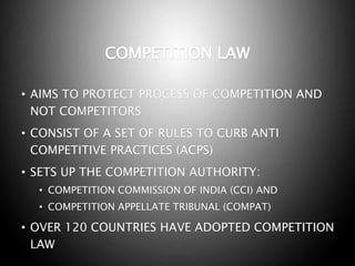 COMPETITION LAW IN INDIA | PPT