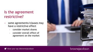 Competition law issues in IP agreements | PPT