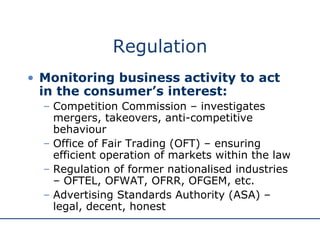 Competition, Legislation And Regulation | PPT