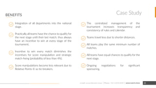 Competition management integral solution | PPT