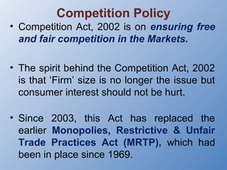 Competition policy | PPT