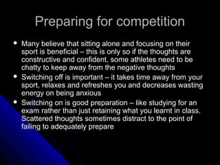 Competition Preparation Ppt