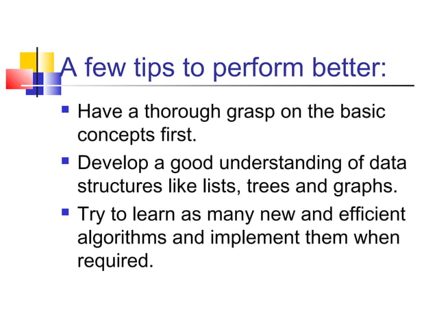 An introduction to Competitive Programming | PPT