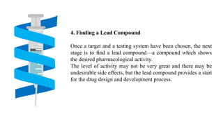 Drug discovery, Design & development basics | PPTX