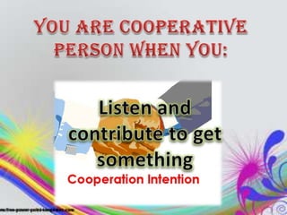 Competition vs cooperation | PPTX