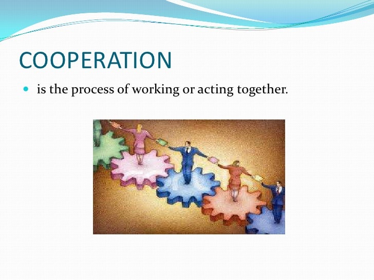 Competition vs cooperation