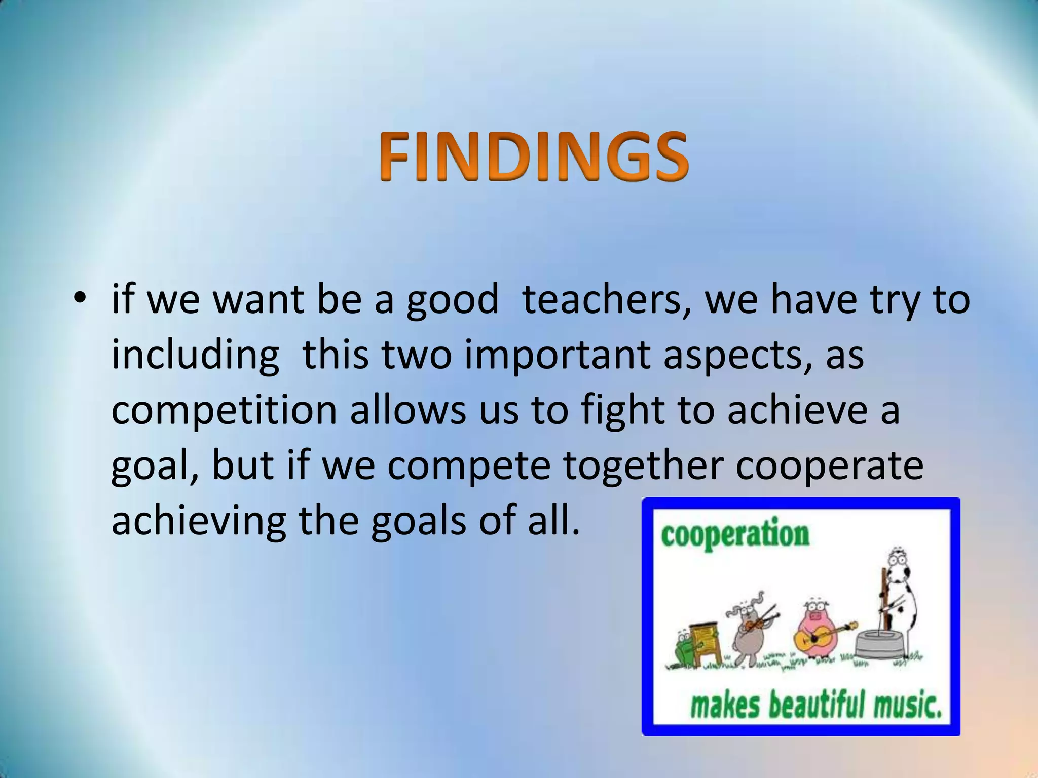 Competition y cooperation | PPTX