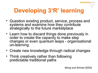 Competitive Advantage and Learning | PPT