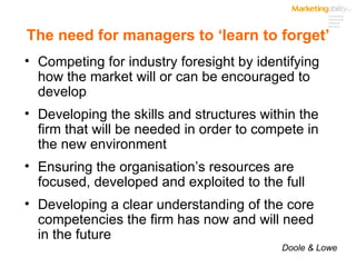 Competitive Advantage and Learning | PPT