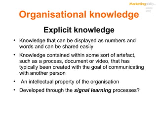 Competitive Advantage and Learning | PPT