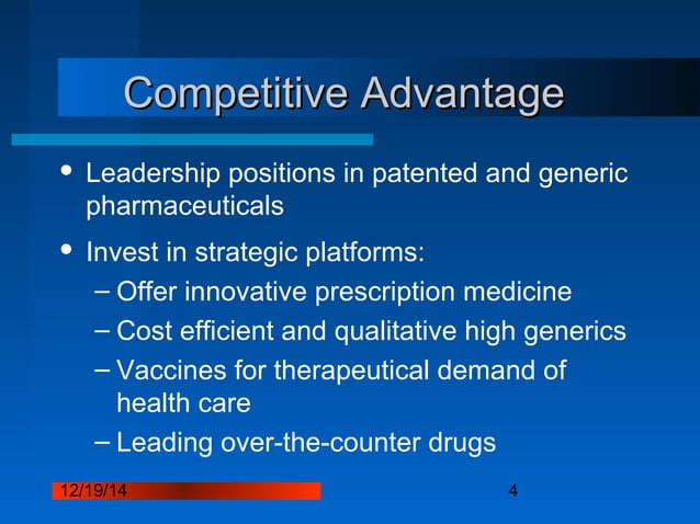 Competitive advantage and strategy formulation process | PPT
