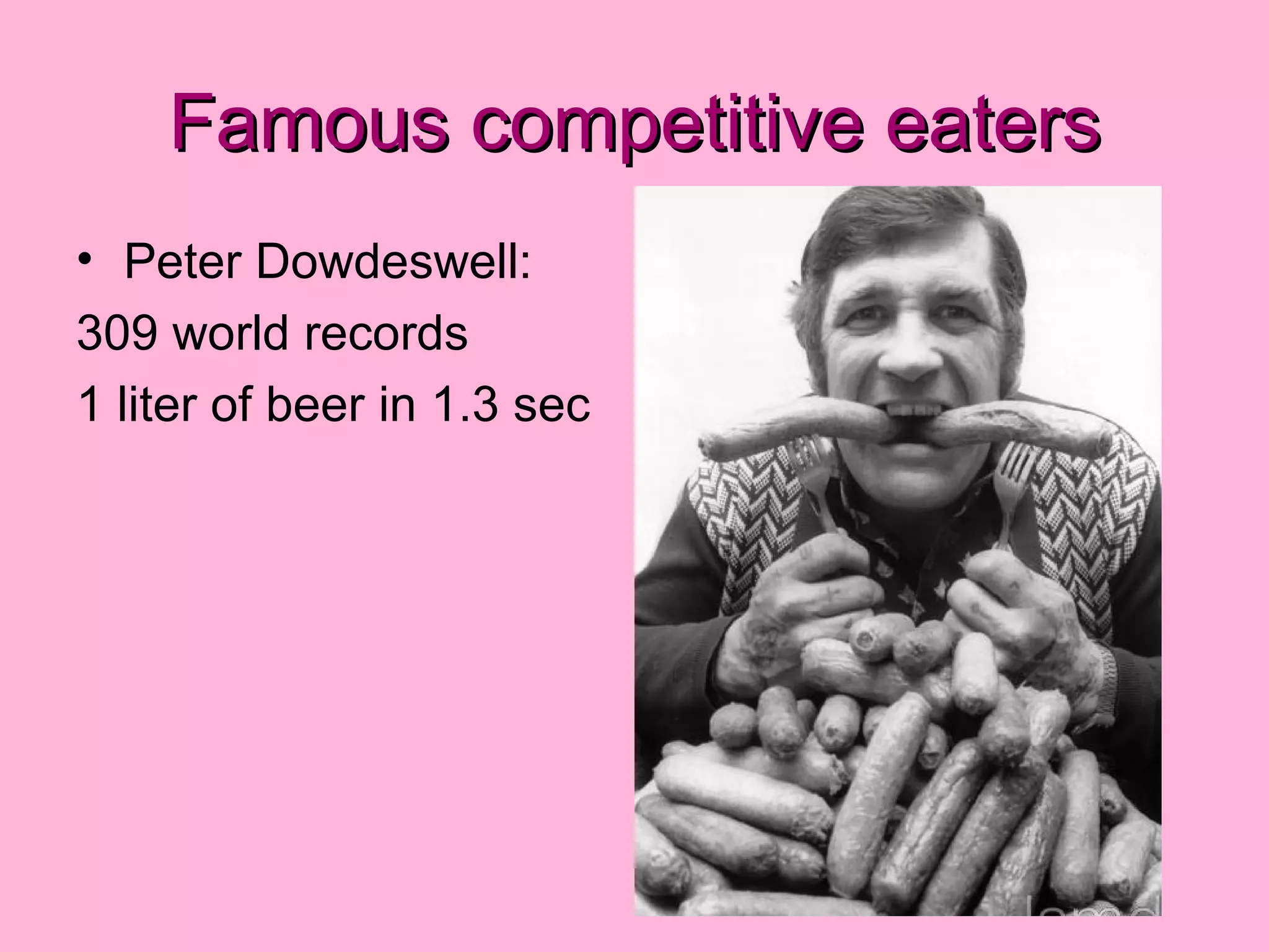 Competitive Eating | PPT