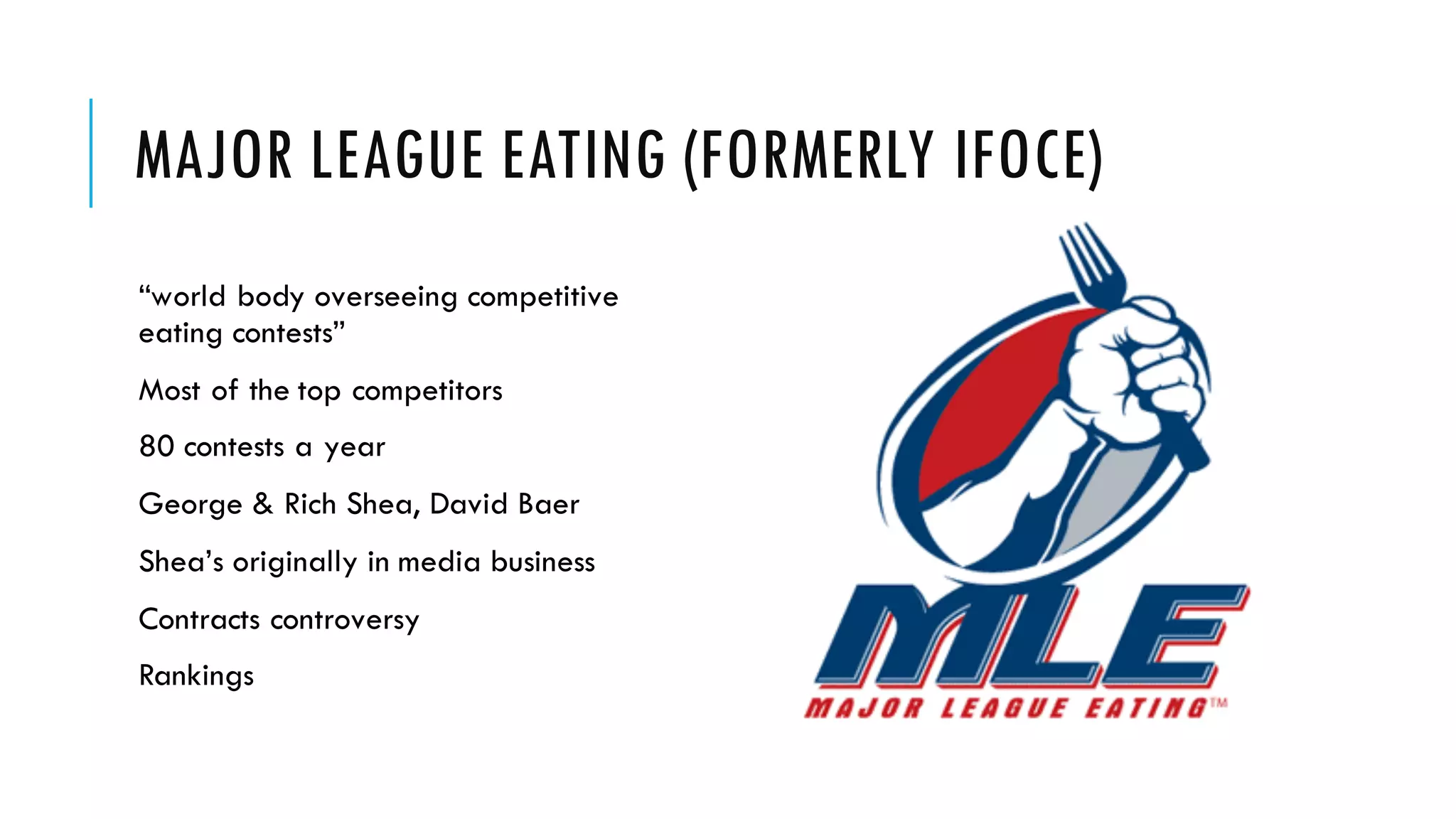 Competitive Eating: An Insider's Perspective | PDF