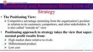 Competitive advantage analysis for MBA - Accounting | PPT