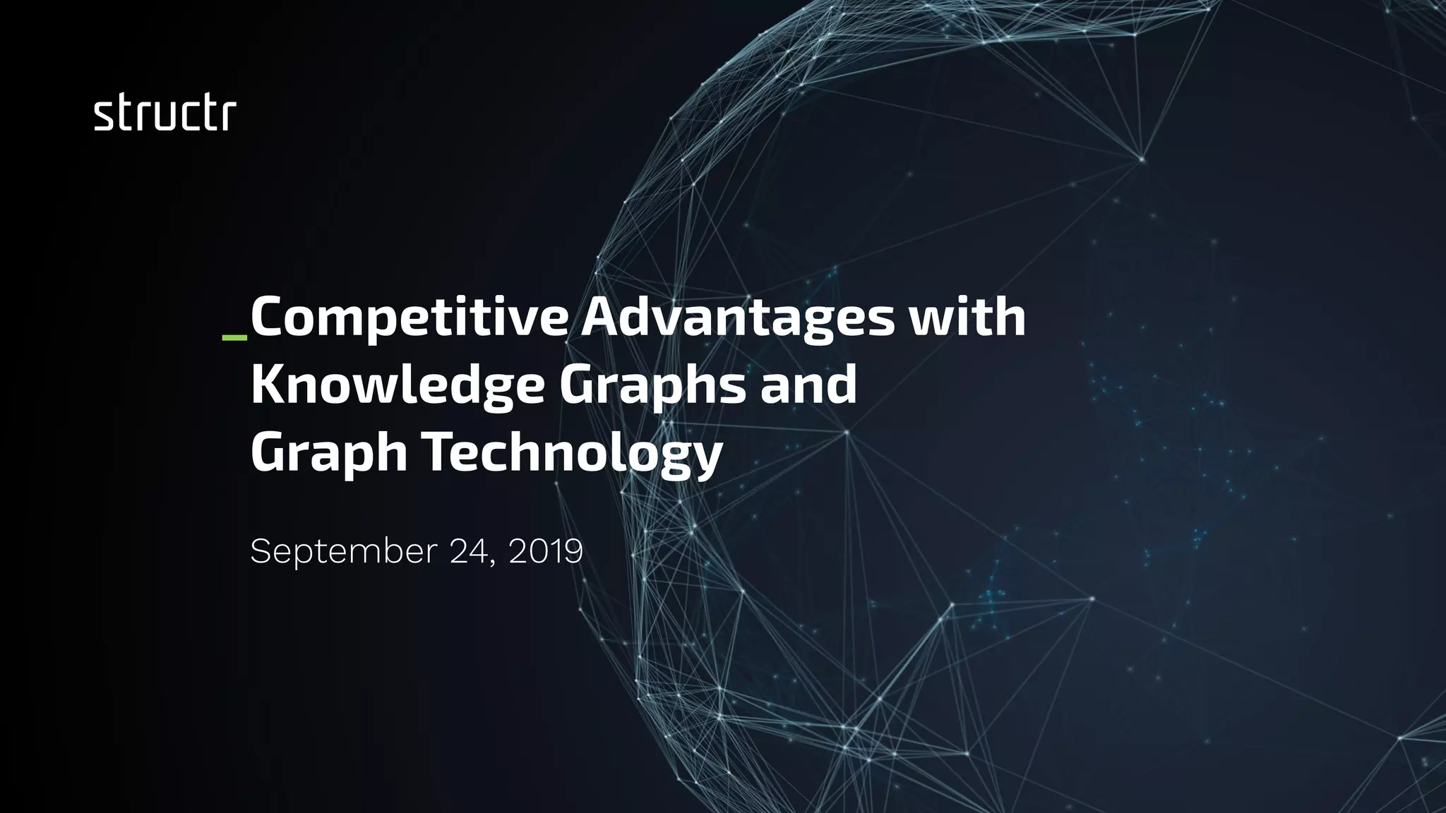 Data Natives Frankfurt v 11.0 | "Competitive advantages with knowledge graphs and graph ...