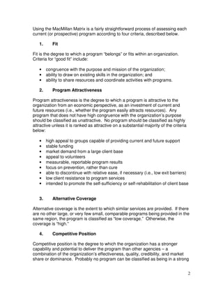 analysis | PDF | Non-Profit Organizations | Industries