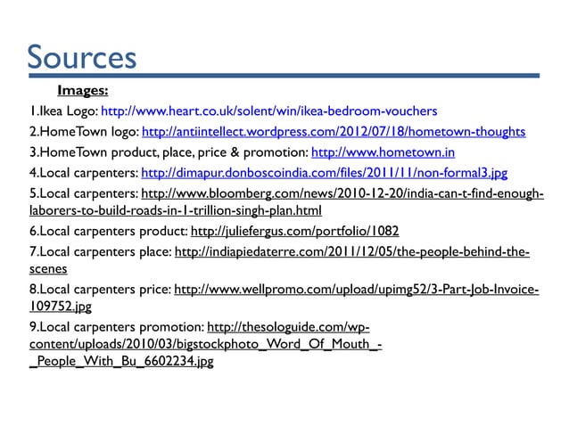 Ikea - Competitive Analysis | PPS | Woodworking | Arts and Crafts