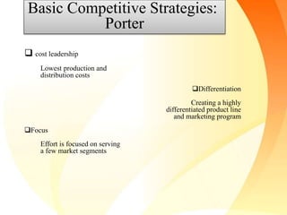Competitive analysis | PPT