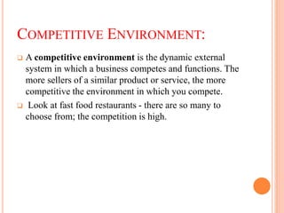 Competitive business environment ppt | PPTX