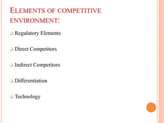 Competitive business environment ppt | PPTX