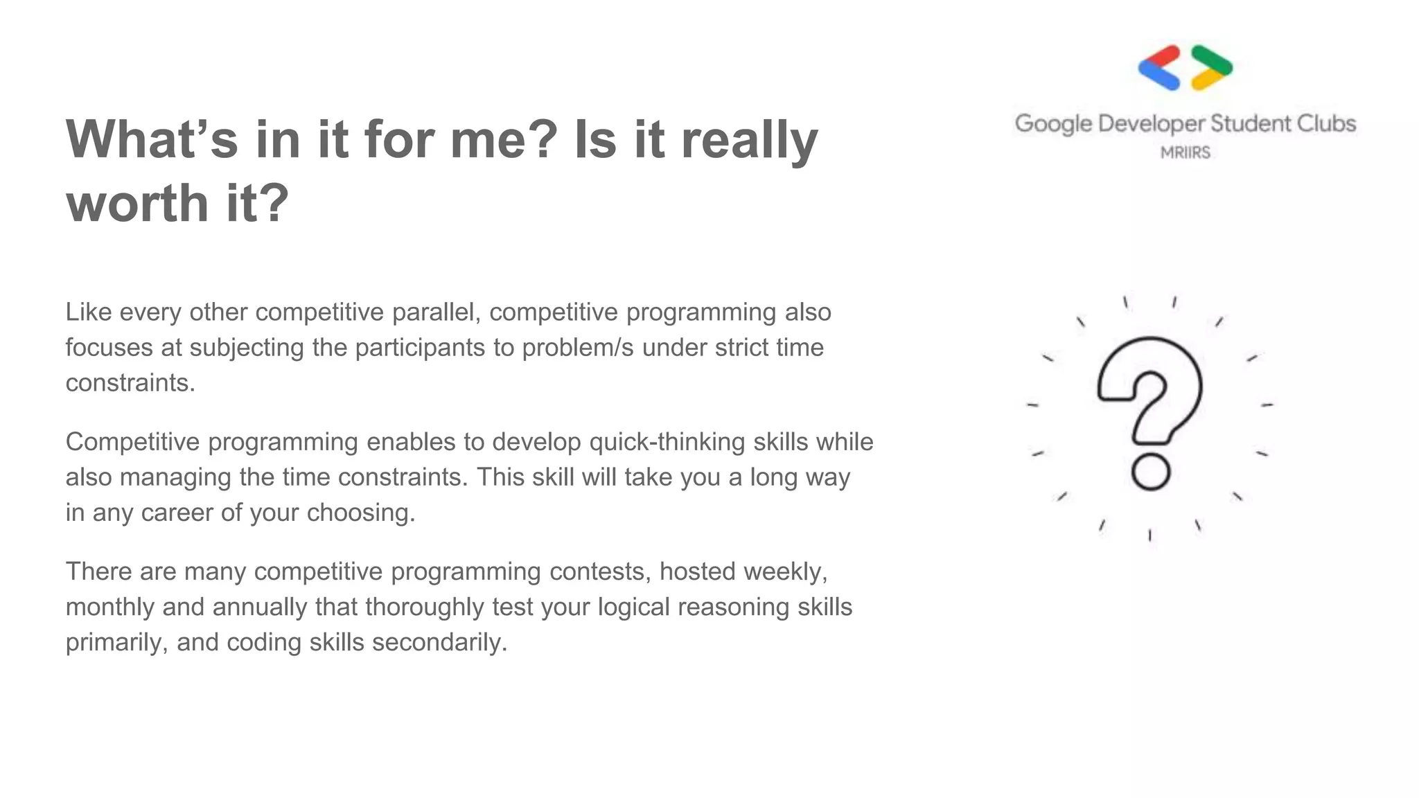 Competitive coding ppt | PPTX | Technology & Computing