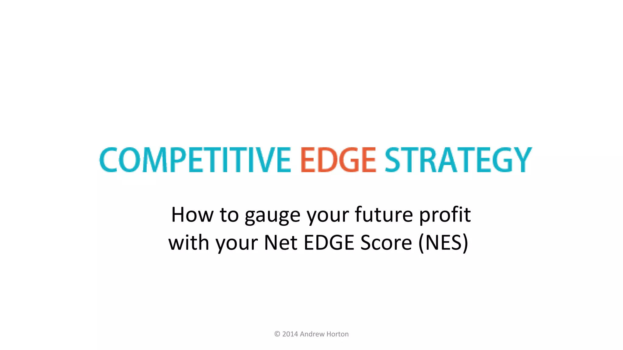 Competitive EDGE Strategy | PPTX