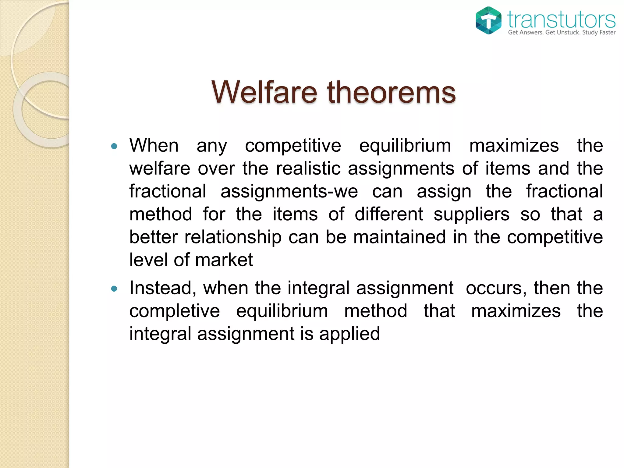 Competitive Equilibrium | Economics | PPTX