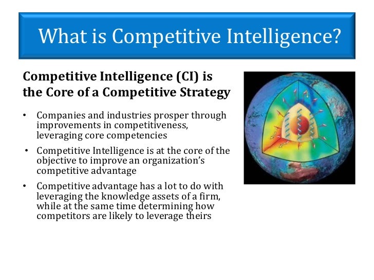 Competitive intelligence