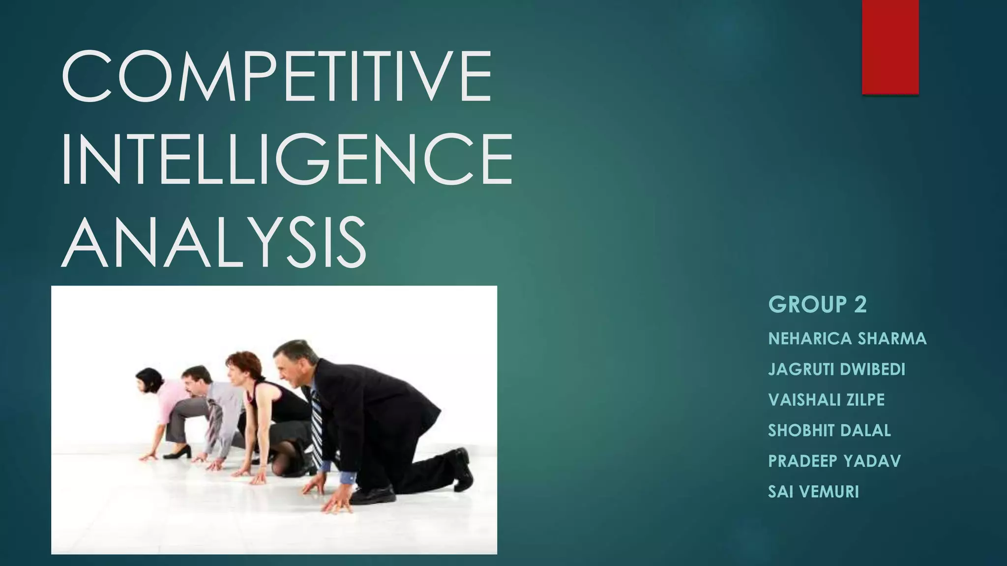 A brief introduction to Competitive Intelligence | PPTX