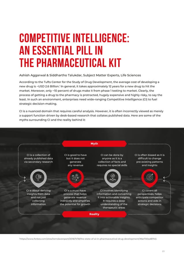 Pharmaceutical Competitive Intelligence: An Essential Pill in the ...