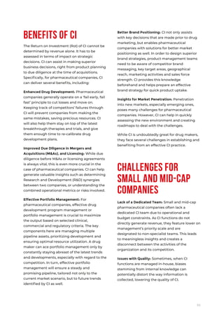 Pharmaceutical Competitive Intelligence: An Essential Pill in the ...