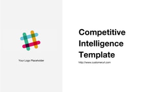 Competitive intelligence Template | PPT