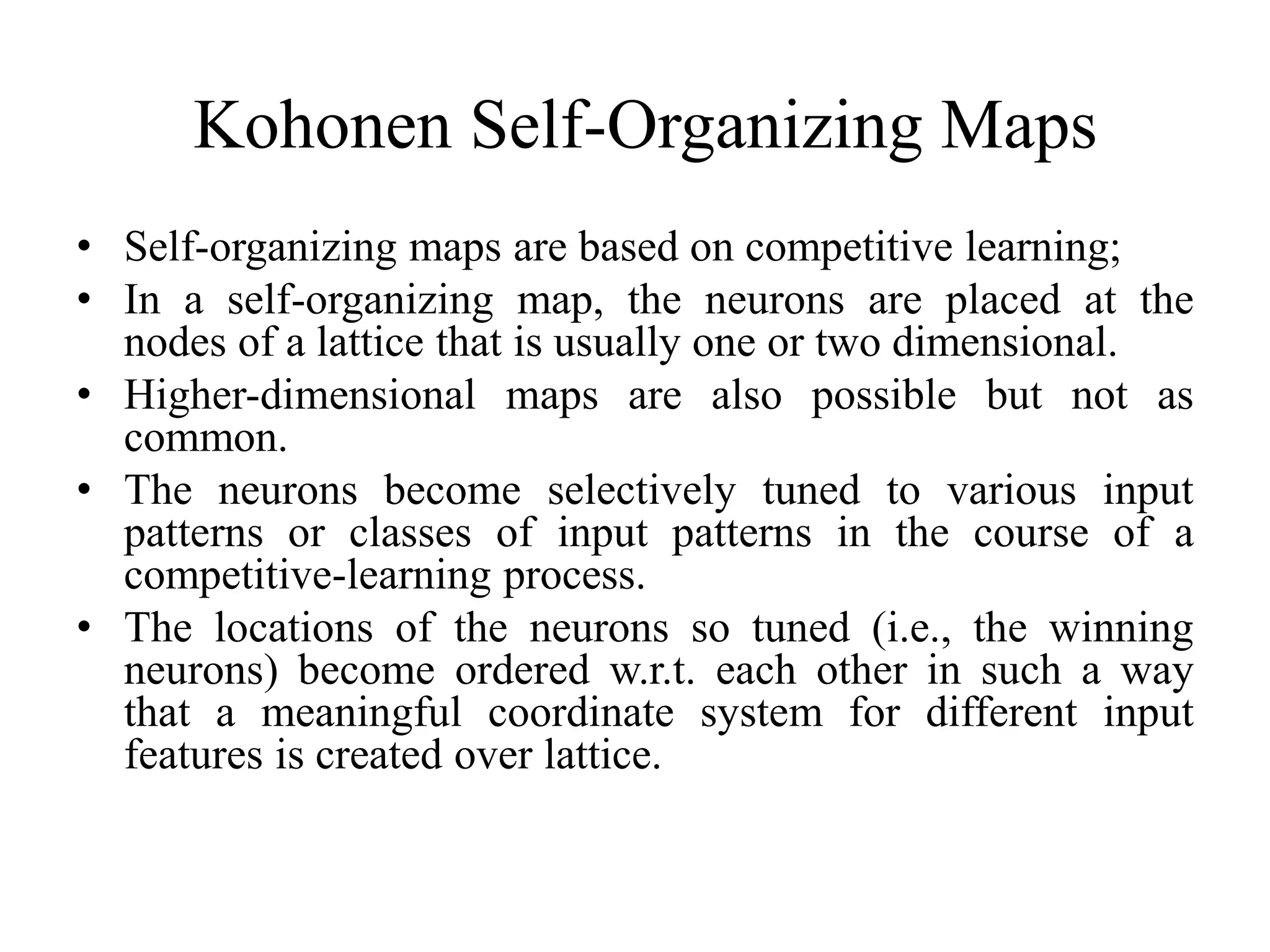 Competitive Learning [Deep Learning And Nueral Networks].pptx