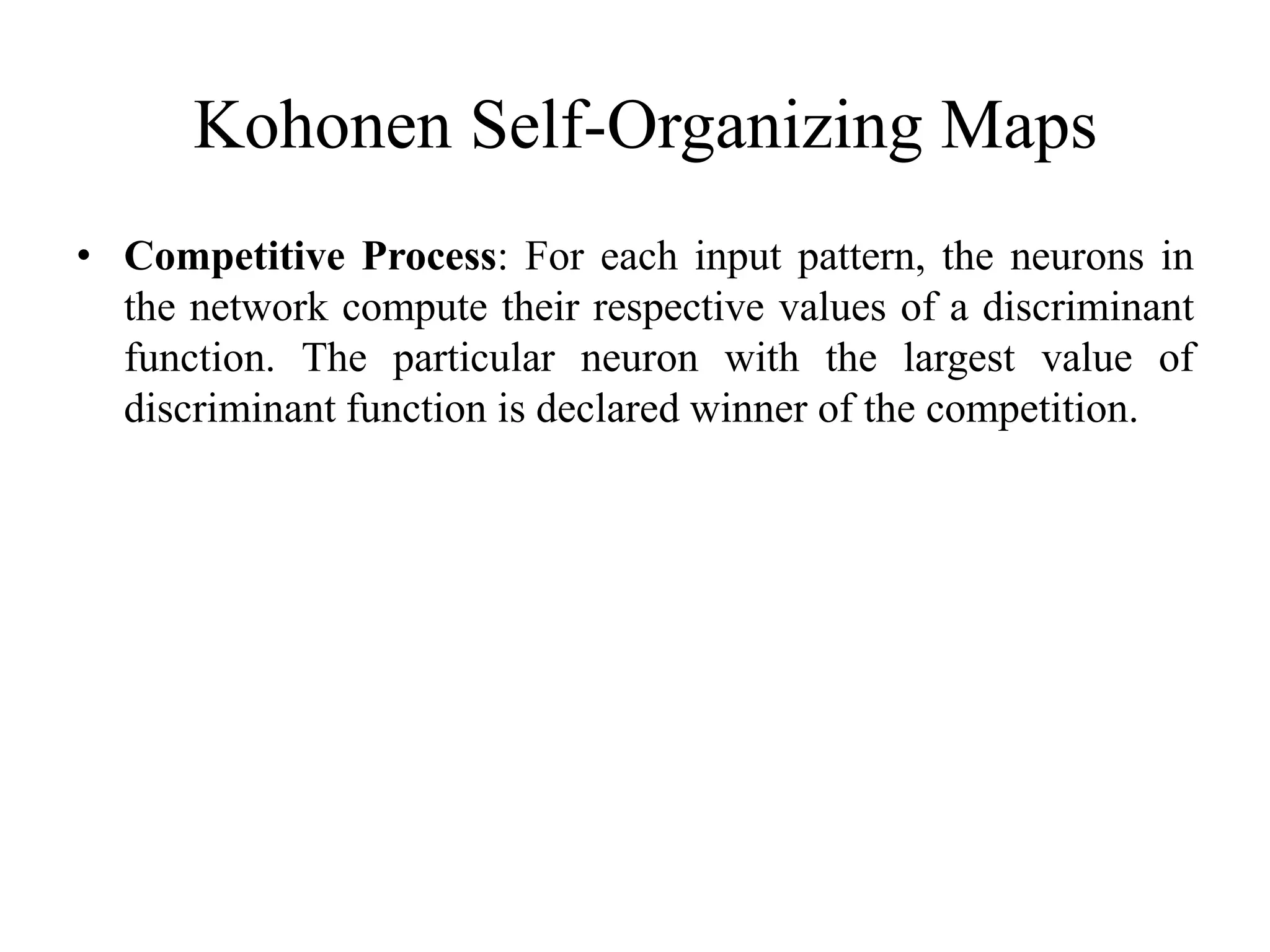 Competitive Learning [Deep Learning And Nueral Networks].pptx