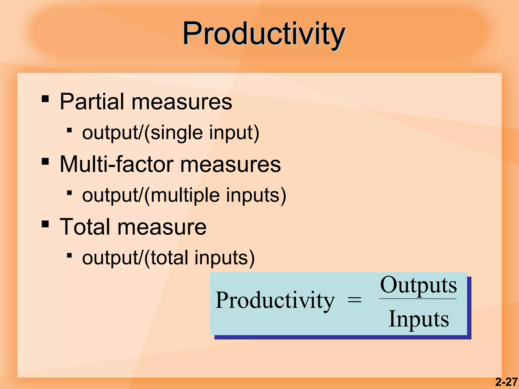 Competitiveness, strategy and productivity | PPT