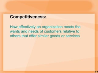 Competitiveness, strategy and productivity | PPT