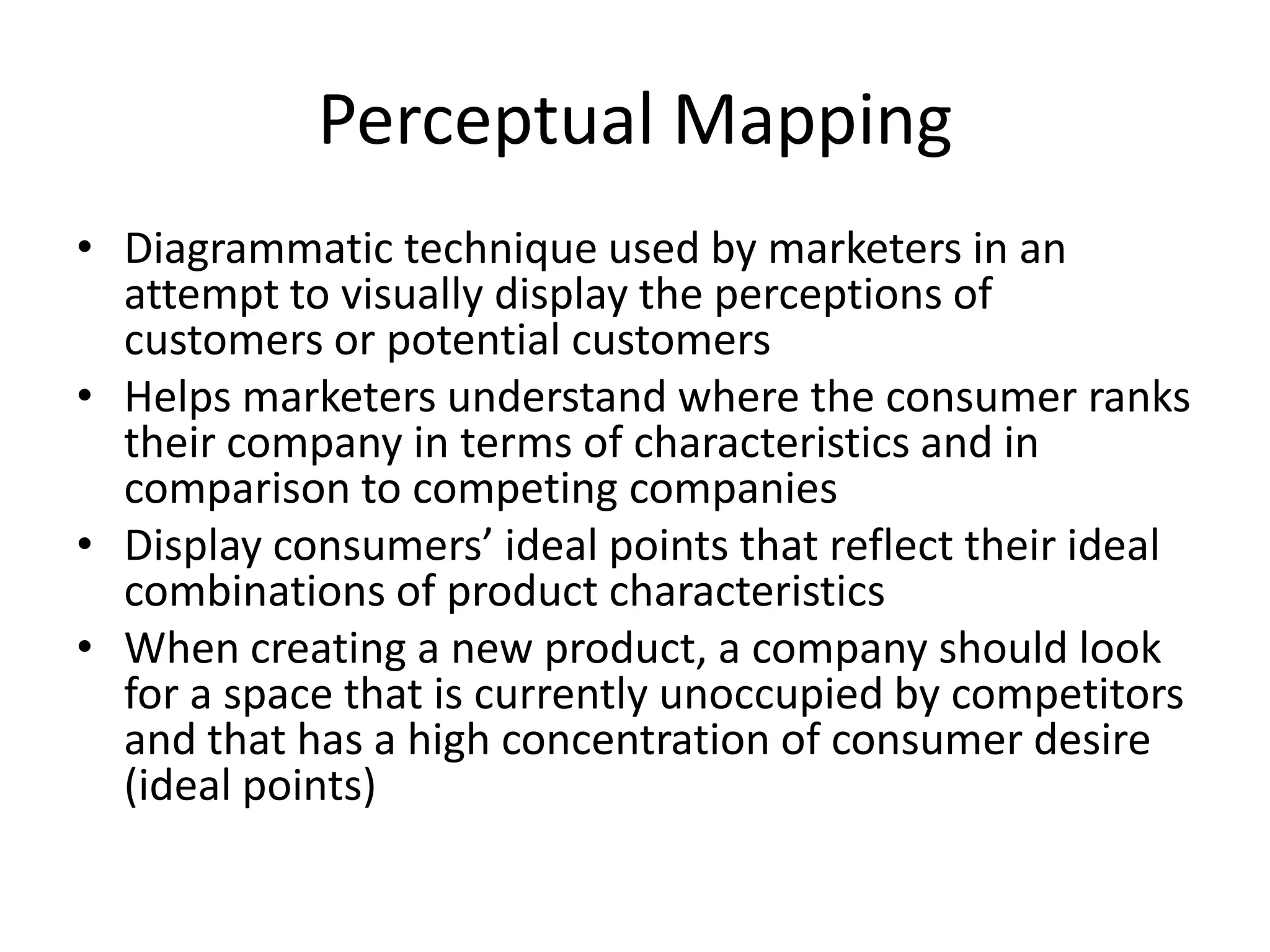 Competitive positioning through perceptual mapping | PPTX