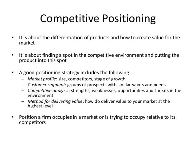 Competitive positioning through perceptual mapping