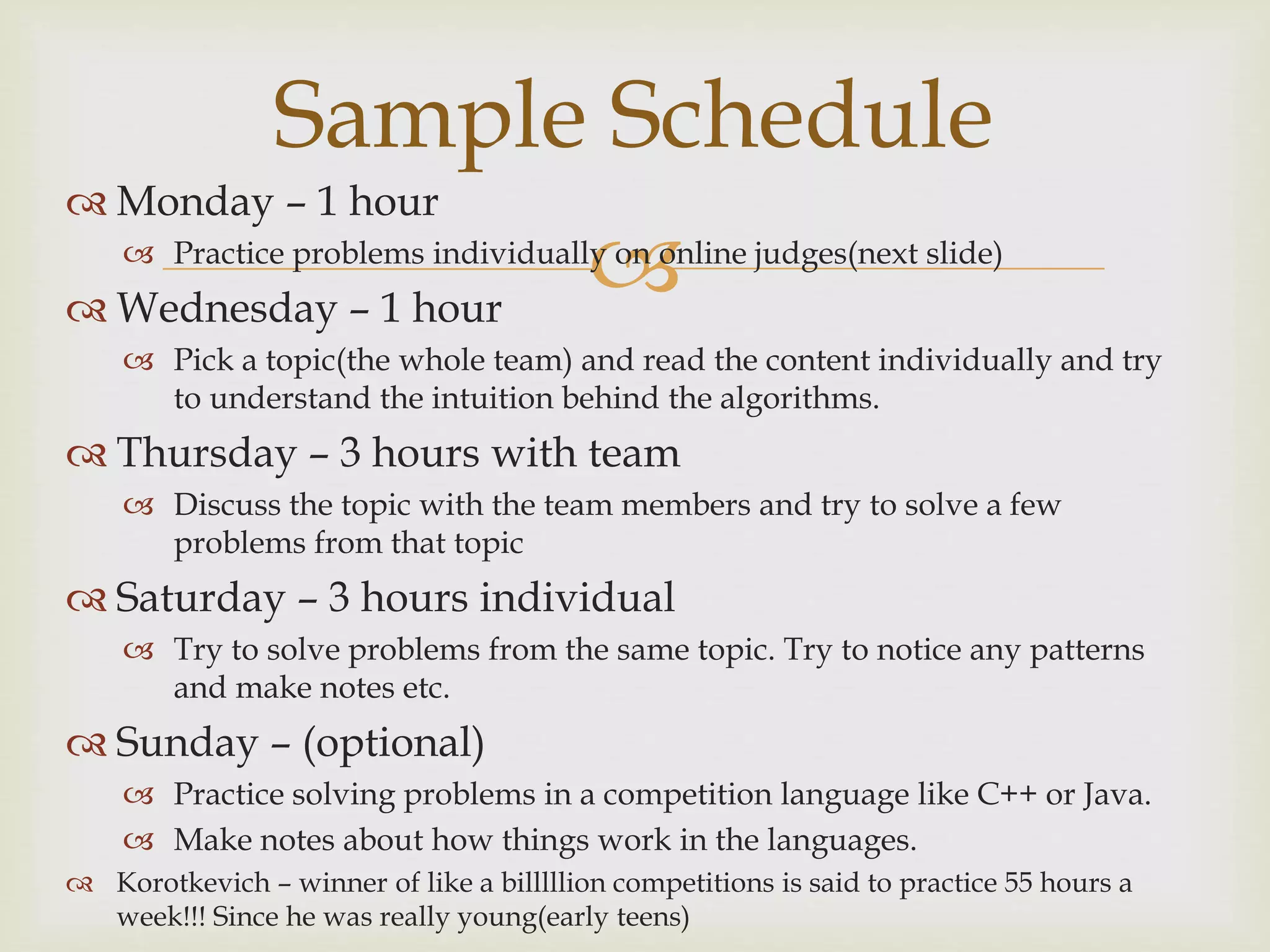 Competitive Programming | PPTX