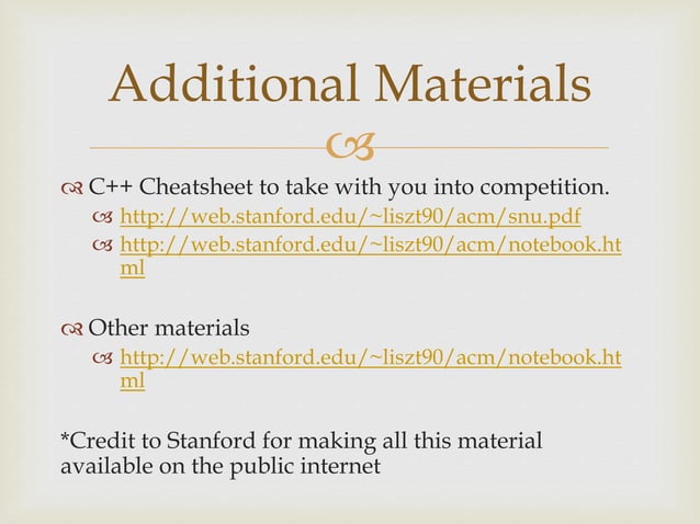 Competitive Programming | PPT