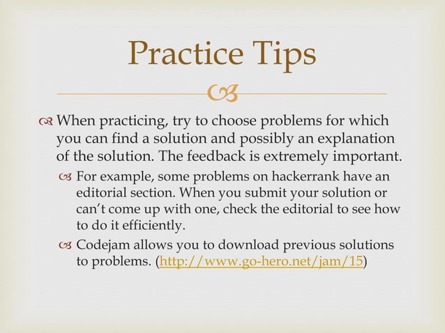Competitive Programming | PPT