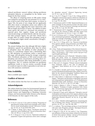 Competitive Removal of Perchlorate from Contaminated Water | PDF