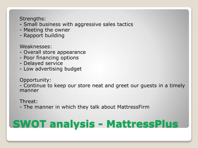 Competitive Shop Analysis | PPT