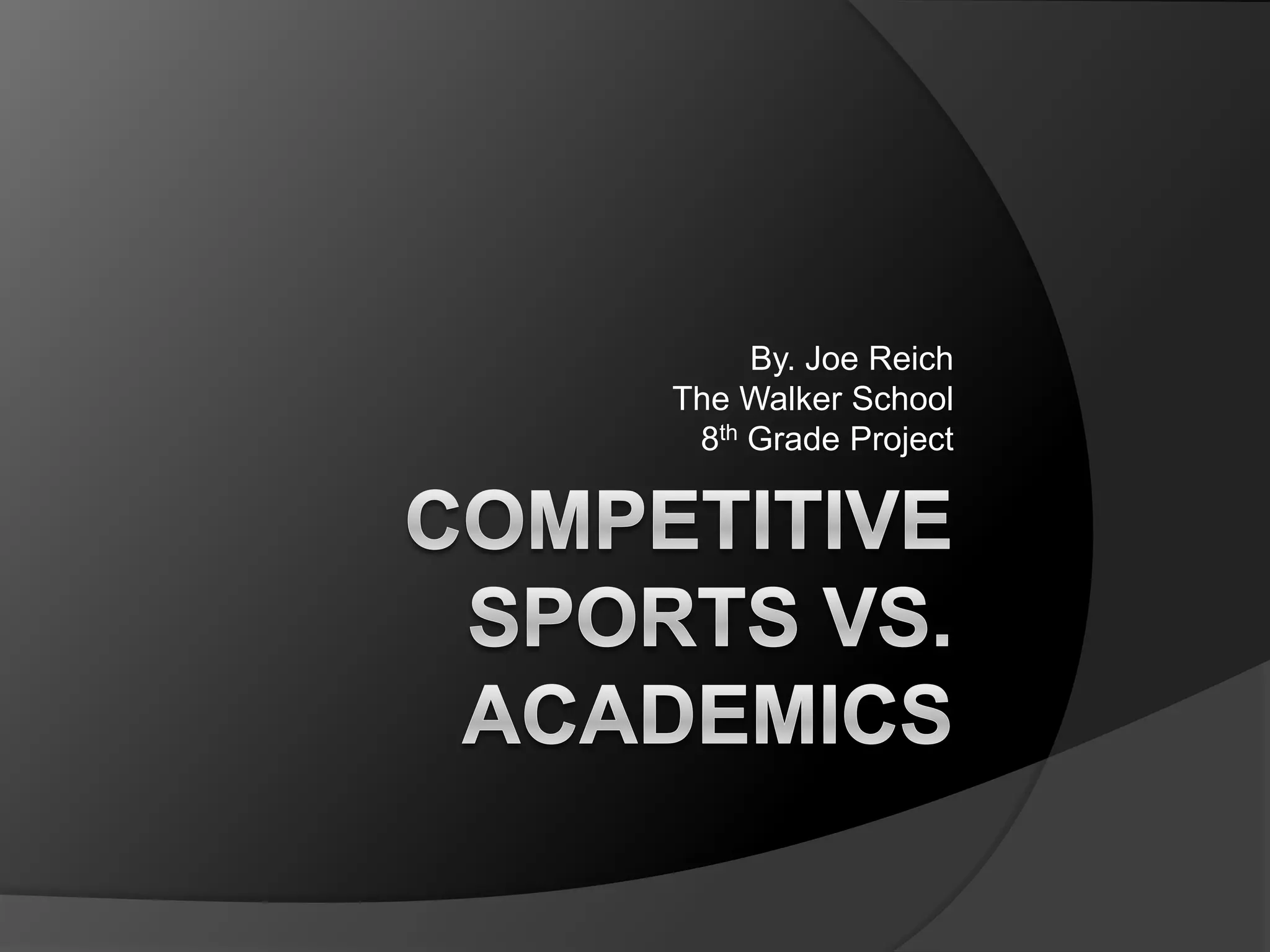 Competitive sports vs Academics | PPTX