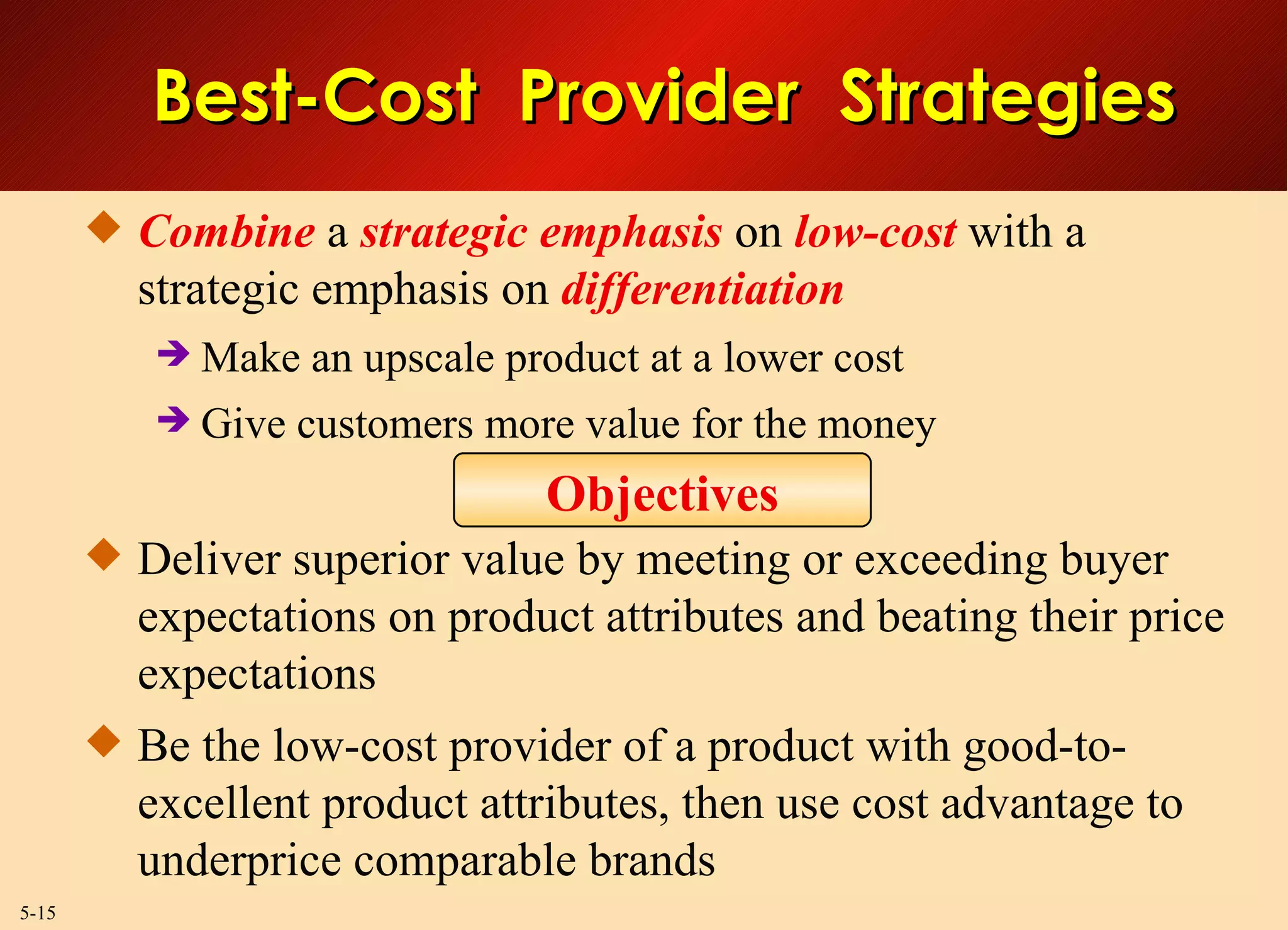 Competitive strategies | PPT